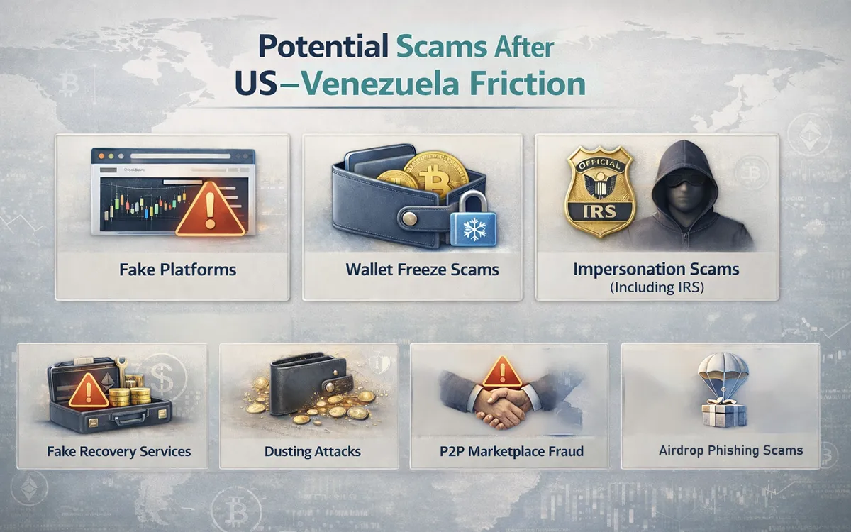 Impact of US-Venezuela Friction on Crypto Scam Trends